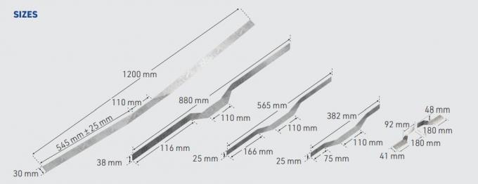 Galvanized Steel Cyclone Tie CT180 CT1200 For Timber Connection