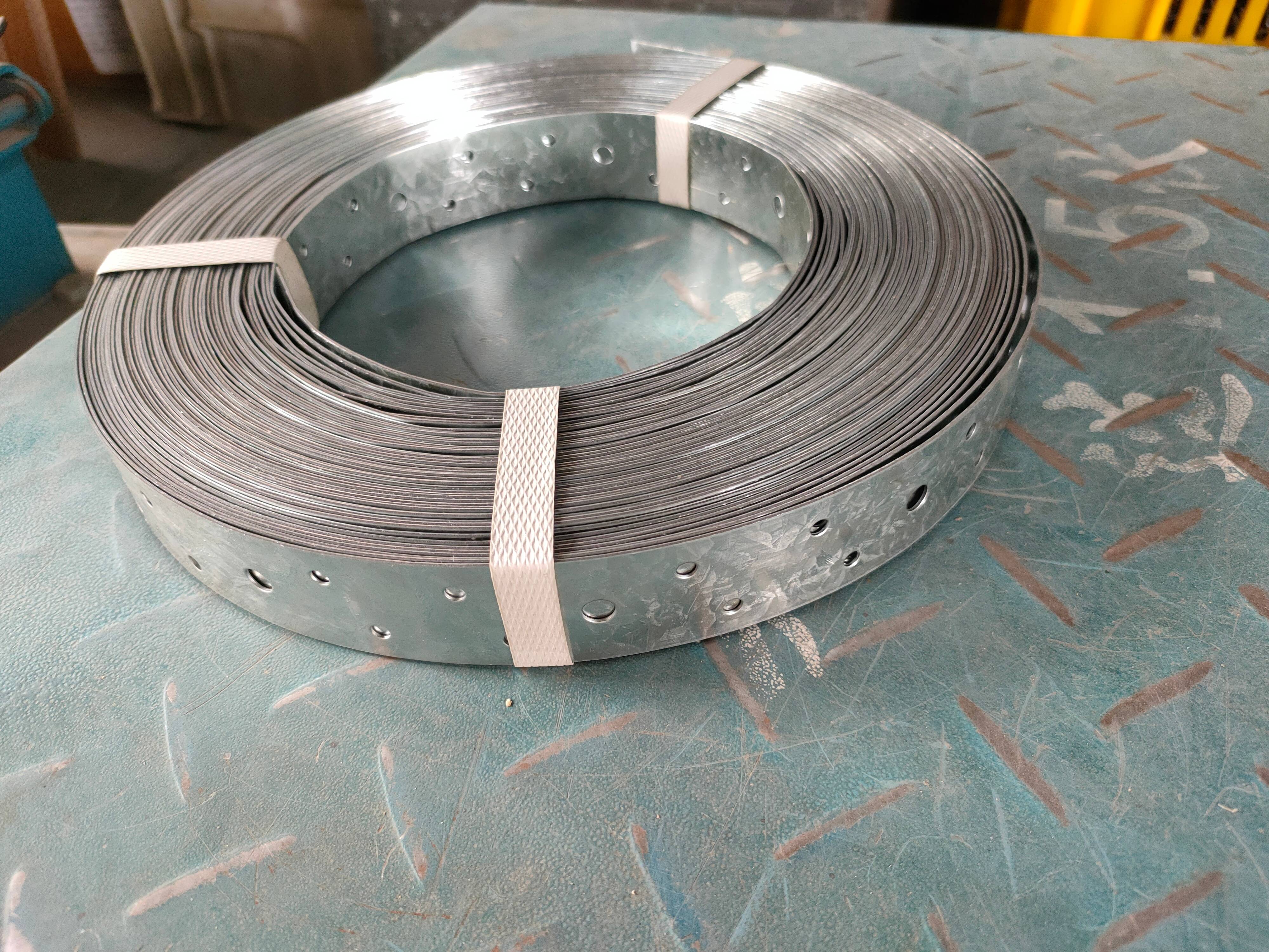 How to fix Galvanized Steel Band Strap Brace