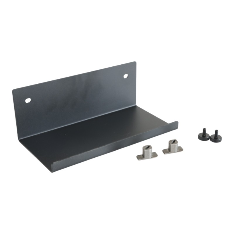 Solid Steel Floating Shelf Mounts for Acoustic Panels-Twist&Go