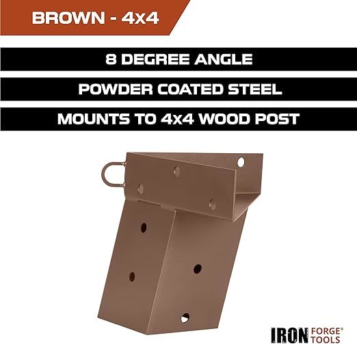 Deer Stand Brackets 4x4 Powder Coated Steel Elevator Brackets for ...